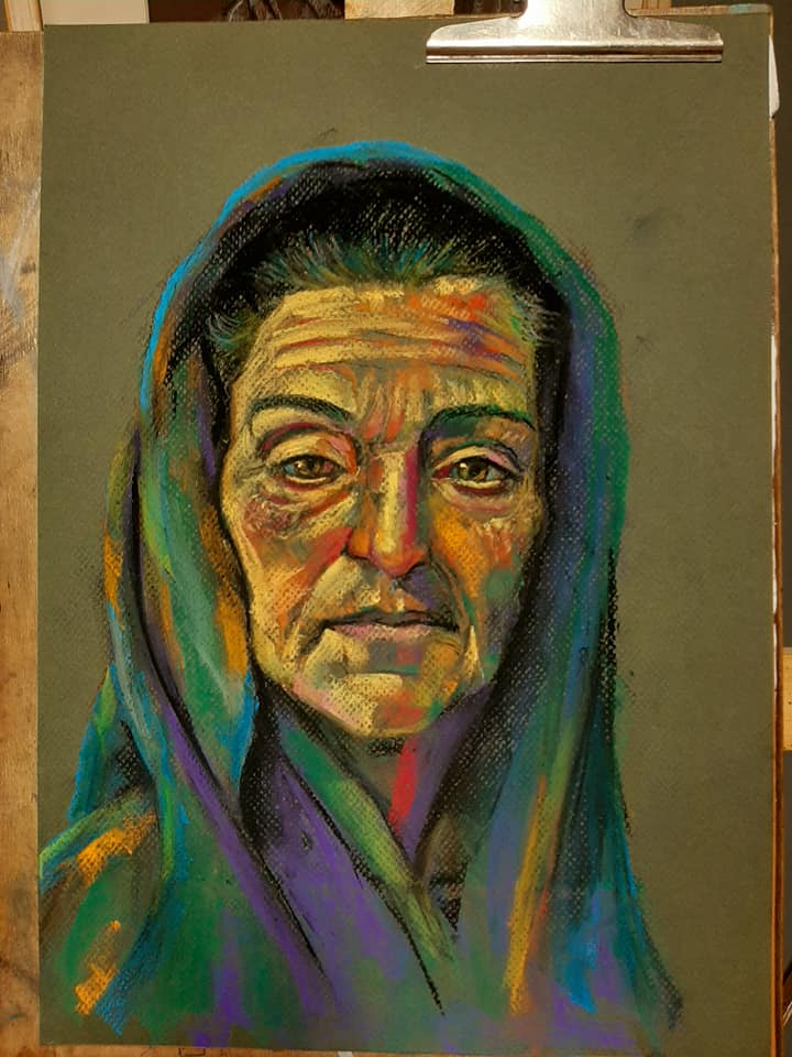 Galileo Art Center | Portrait soft pastel course